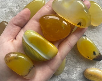 Yellow Agate | Etsy