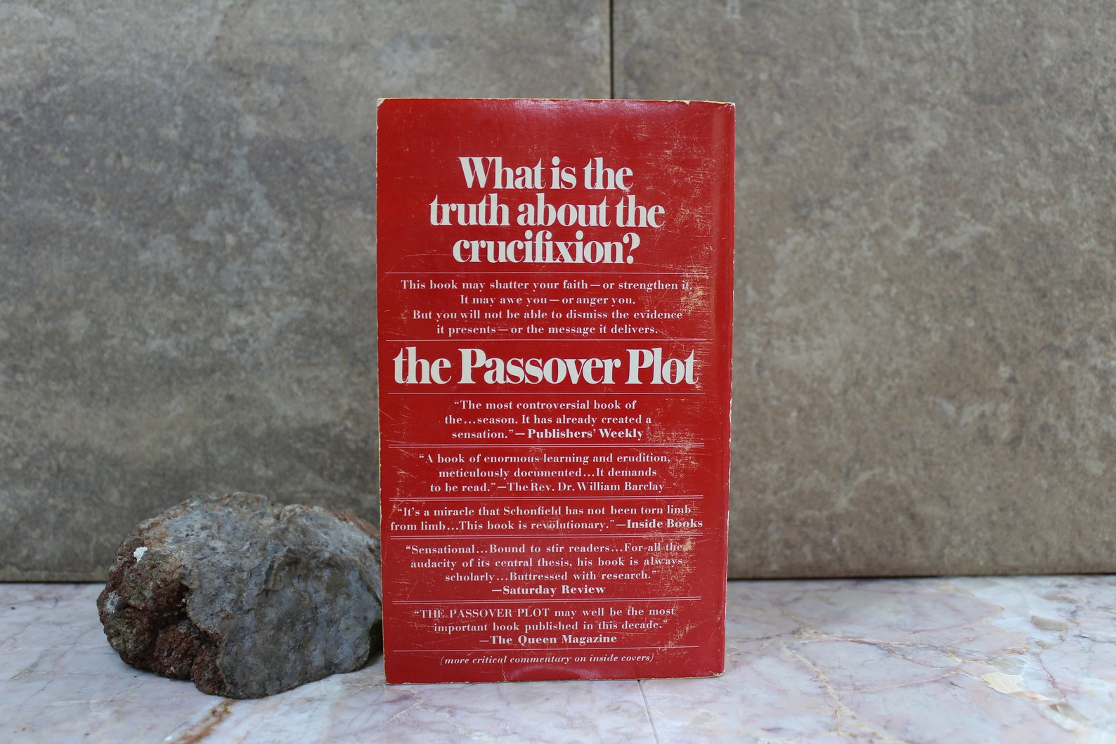 The Passover Plot by Dr. Hugh J. Schonfield Vintage 1967 - Etsy