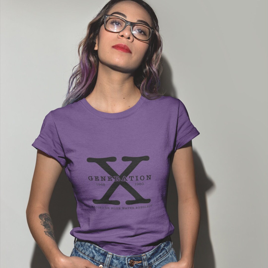 Gen X Tshirt, Generation X T-shirt Gen X Tshirt Generation X Shirt ...