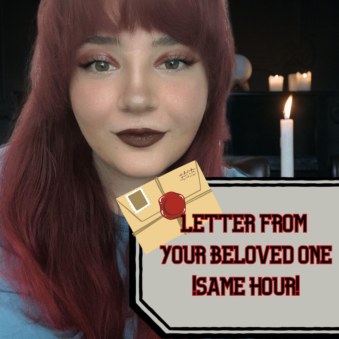 Love Letter From Your Beloved One, Psychic Love Letter, Personalized ...