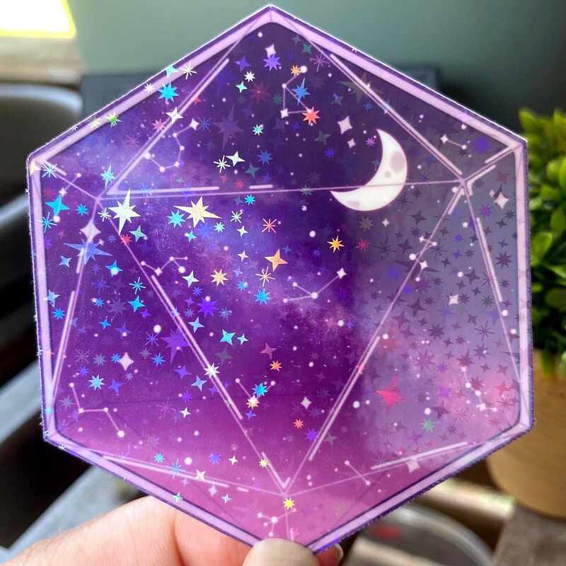 Dnd Space Stickers - Etsy