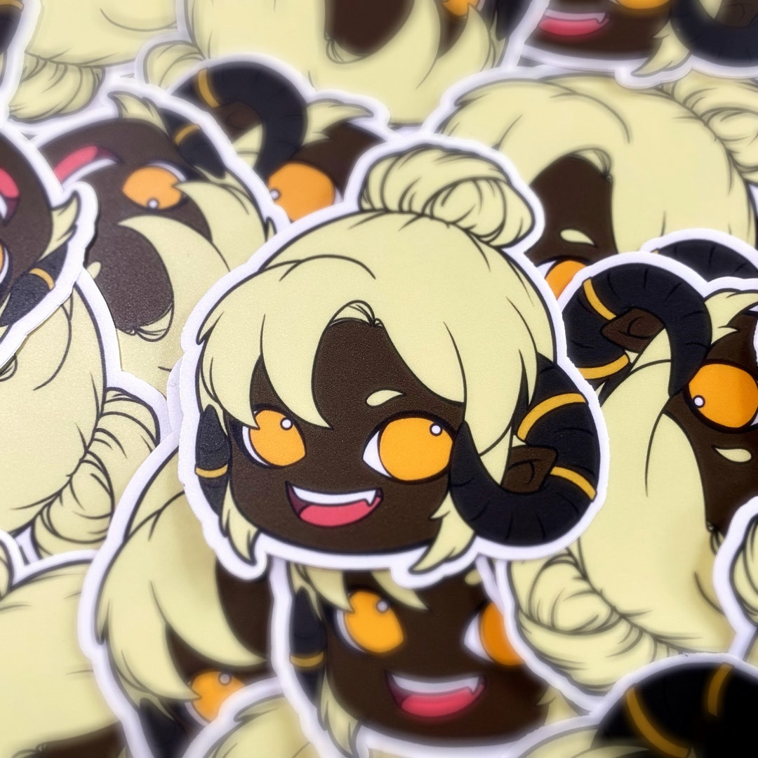 Dnd Tiny Tiefling Vigil 3 Matte Vinyl Sticker - Etsy