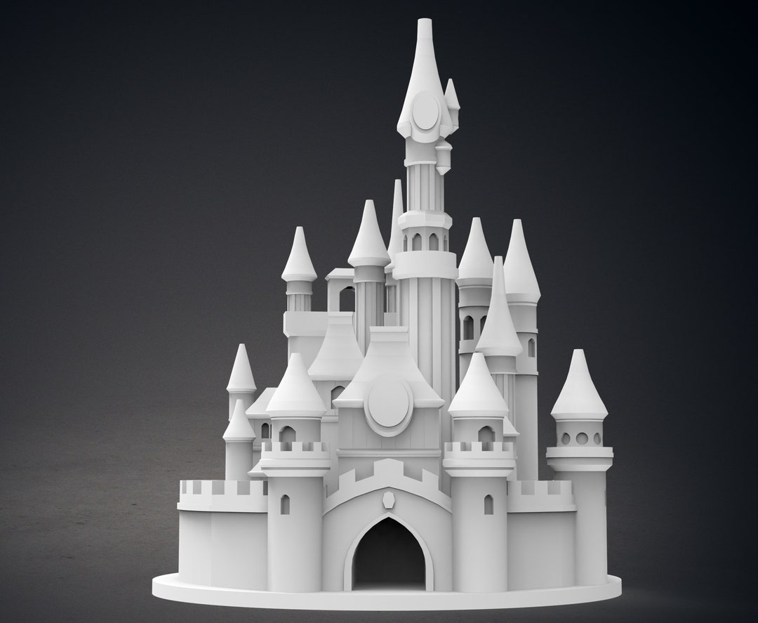 Disney Cinderellas 3D Printed Castle Piggy Bank STL PRINTER - Etsy Ireland