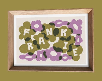 Hand Drawn Name Art | Etsy