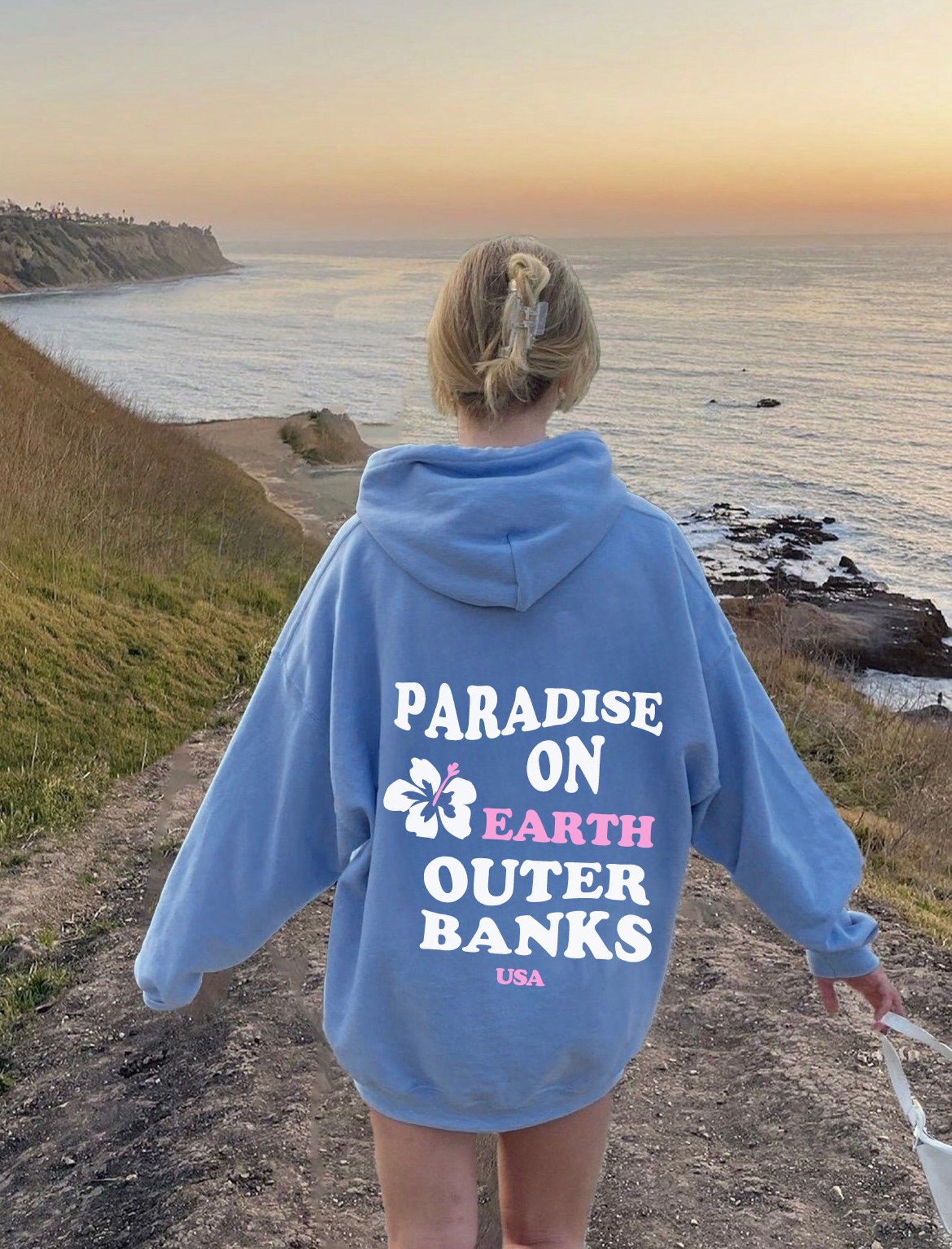 Aesthetic Outer Banks Hoodie, Outer Banks T Shirt, Trendy Beach Hoodie ...
