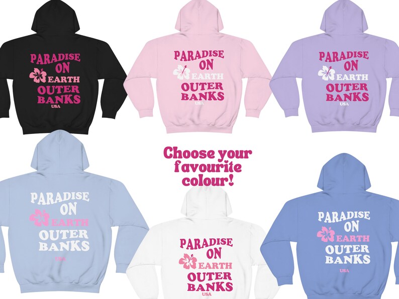 Aesthetic Outer Banks Hoodie, Outer Banks T Shirt, Trendy Beach Hoodie ...