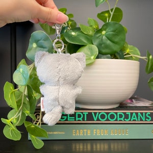 Pepper Cat Plush Keychain | Kawaii Cat Keychain, Plush Keyring, Plushie ...