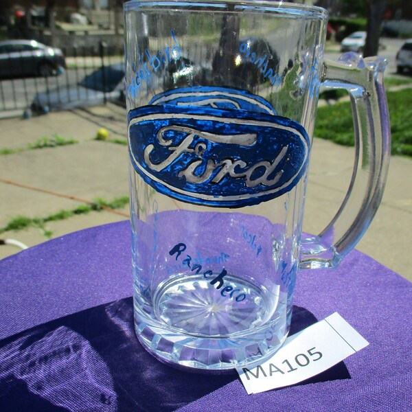 Ford Emblem Painted - Etsy