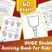 Printable we Love Shabbat BIG Activity Book for Jewish Children to ...