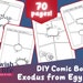 Printable DIY my Own Yetziyat Mitzrayim Comic Book - Etsy