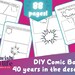 BIG Printable DIY my Own BAMIDBAR Comic Book for - Etsy