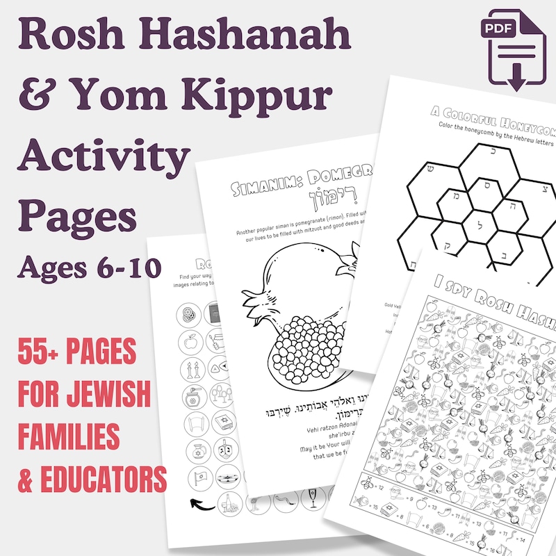Rosh Hashanah Sheets - Etsy UK