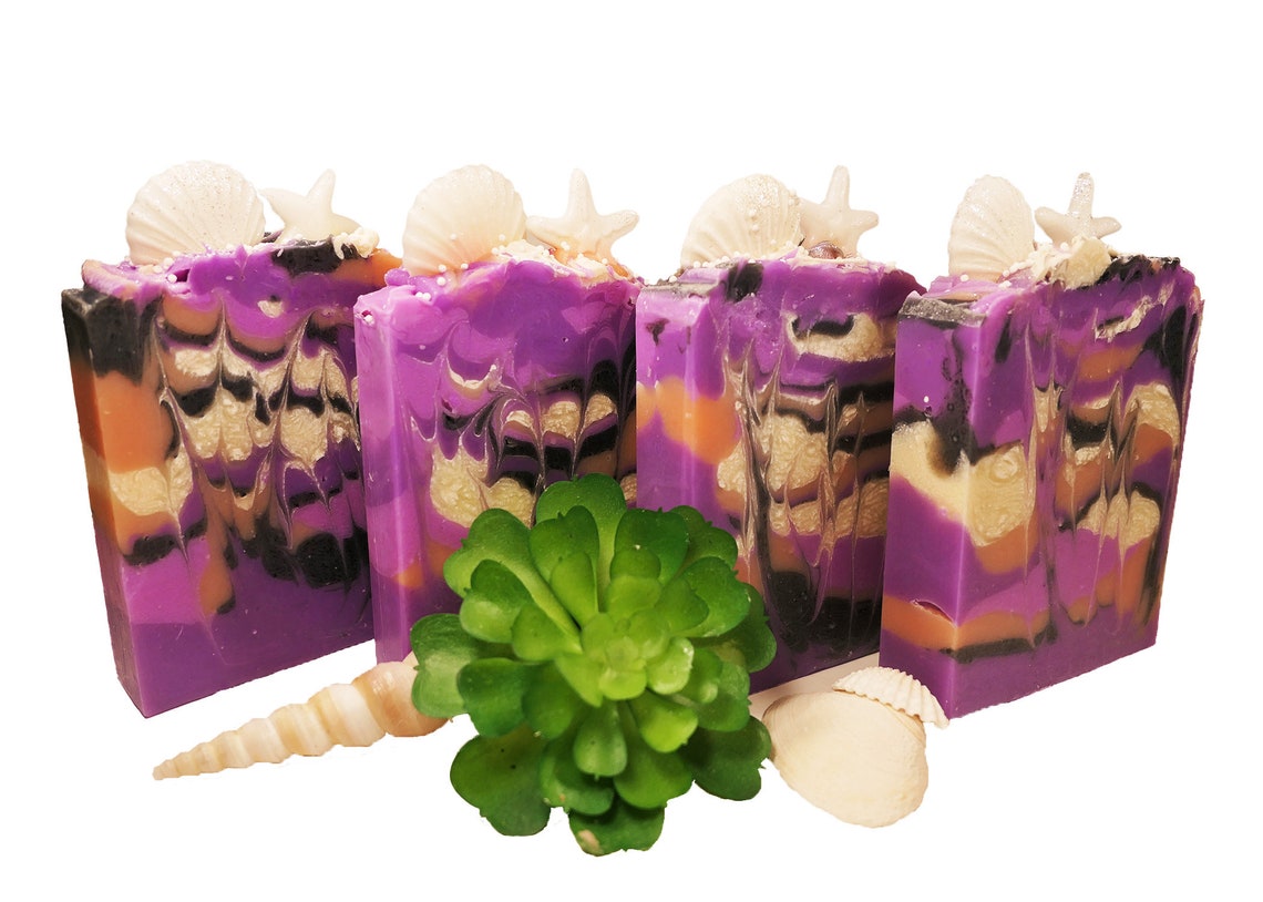 Handcrafted Artisan Soap Bar: tidepool - Etsy