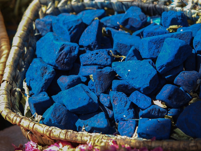 100% Natural Indigo Powder Traditional Moroccan Blue Nila - Etsy