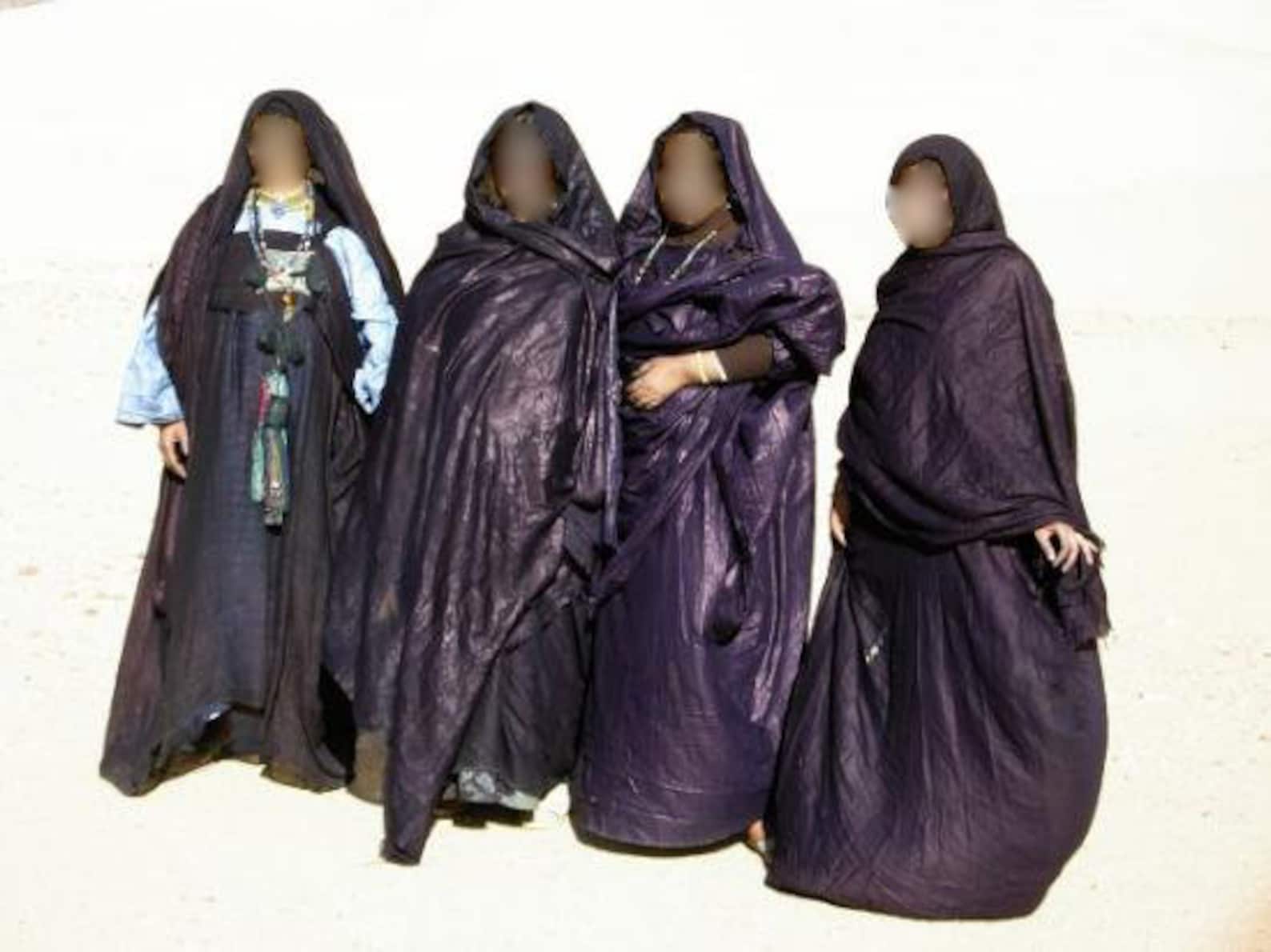 Genuine Tuareg Indigo Melhfa Authentic Tuareg Women Clothing - Etsy