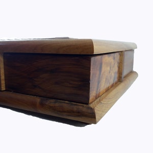 Handmade Thuya Wood Jewelry Box With Secret Compartments, Secret ...