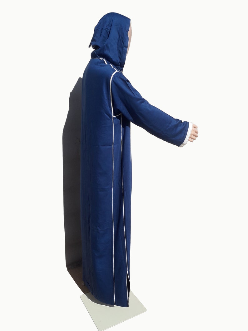 Handmade Luxury Moroccan Djellaba for Men and Women, Hooded Caftan ...