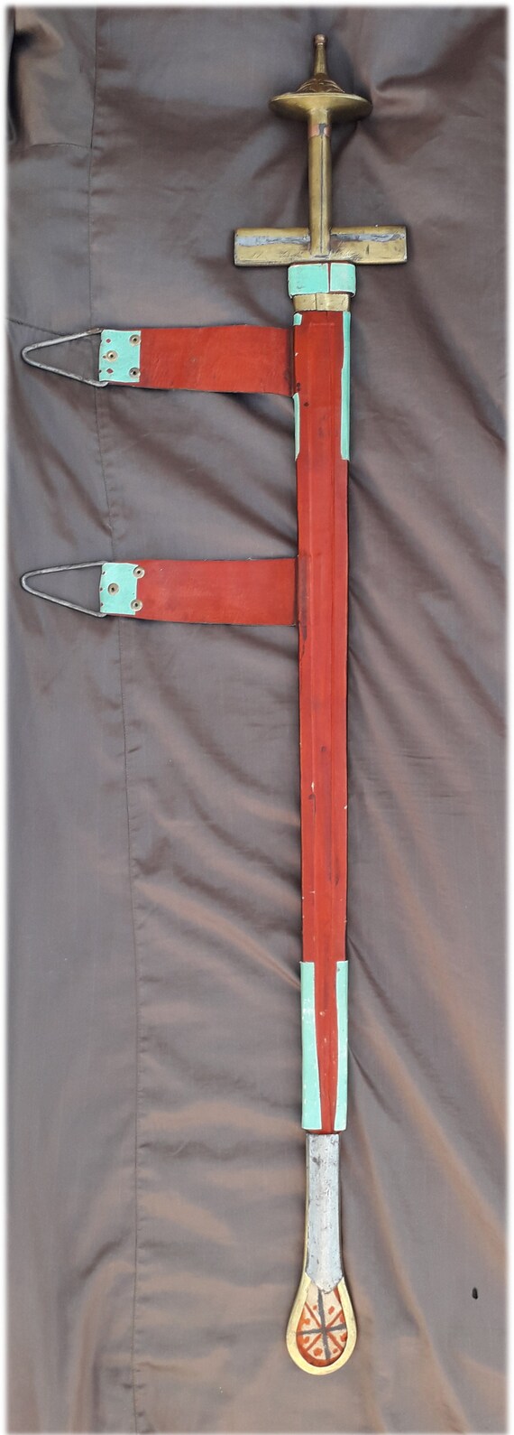 Takouba Sword with Leather Sheath, Old African Sword,… - Gem