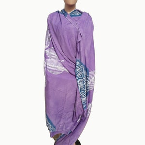African Tuareg Women Clothing, Sahraoui Dress, Melhfa Fabric - Etsy
