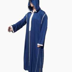 Handmade Luxury Moroccan Djellaba for Men and Women, Hooded Caftan ...