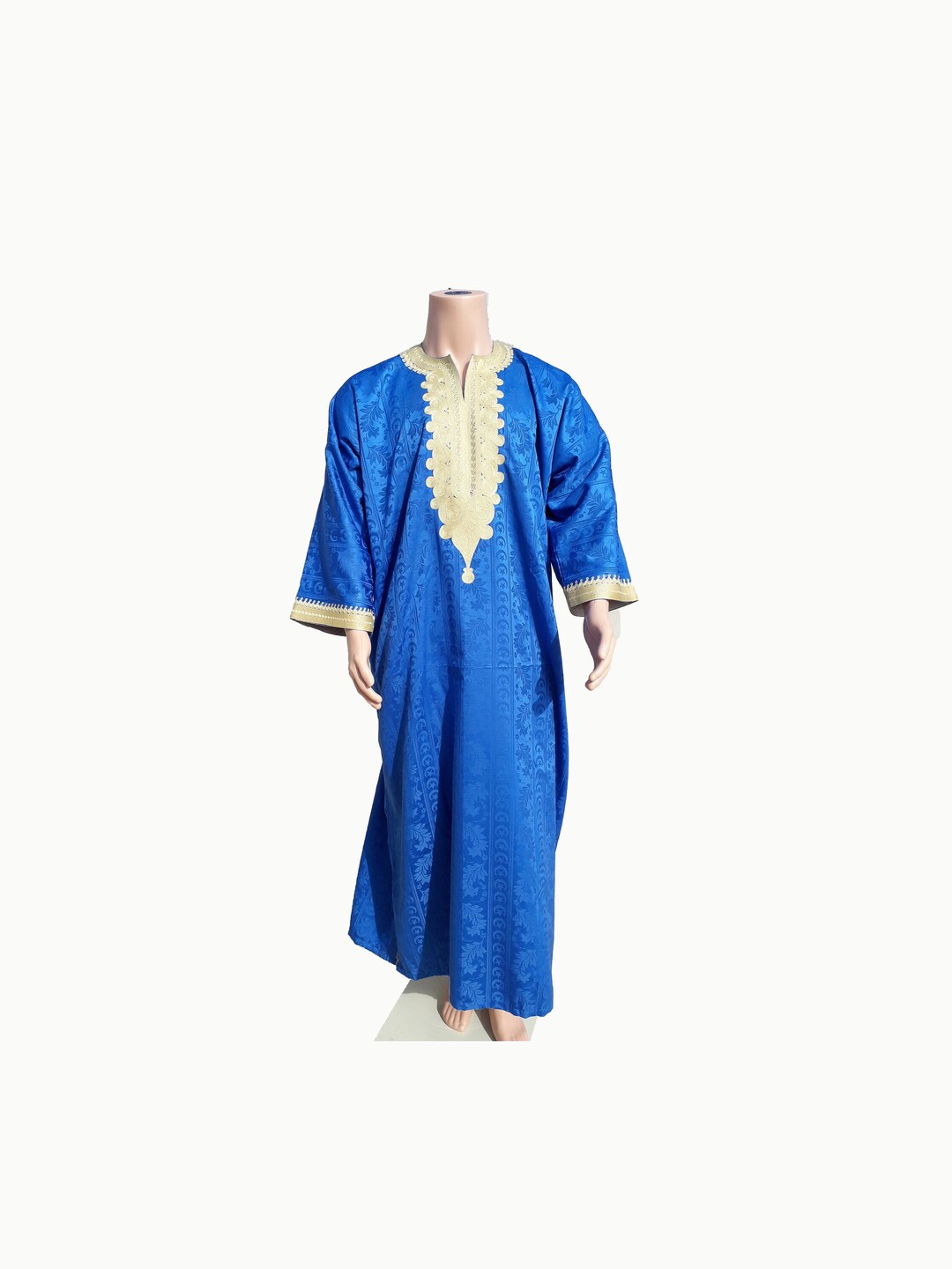 Handmade Tuareg Kaftan, Tuareg Boubou With Pant, Moroccan Caftan for ...