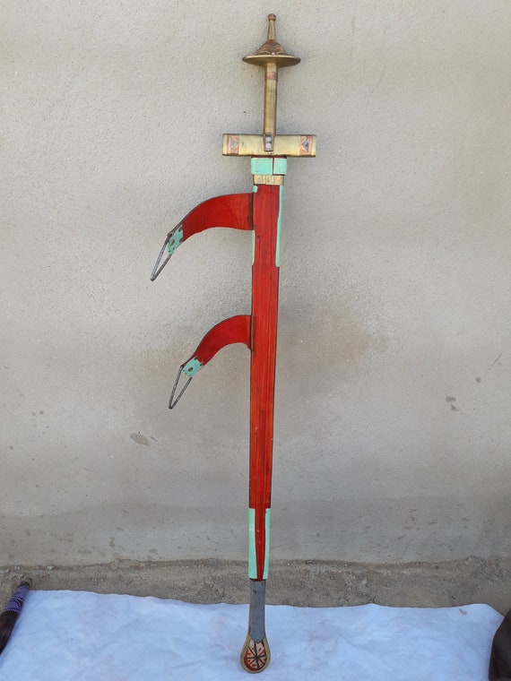 Takouba Sword with Leather Sheath, Old African Sword,… - Gem