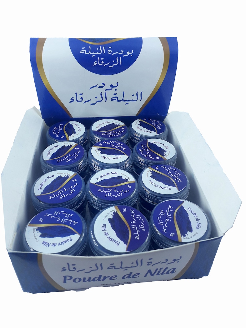 100% Natural Indigo Powder Traditional Moroccan Blue Nila - Etsy