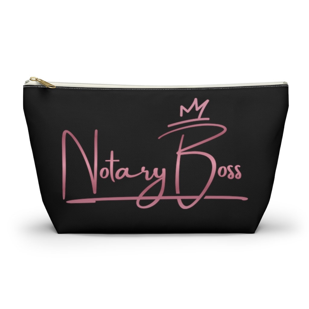 Rose Gold-notary Boss Accessory Pouch W T-bottom - Etsy