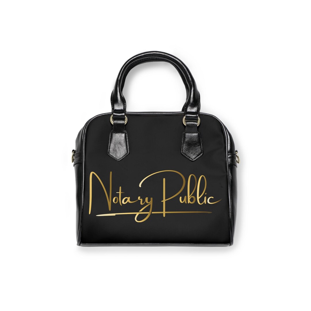 Notary Public Shoulder Handbag - Etsy