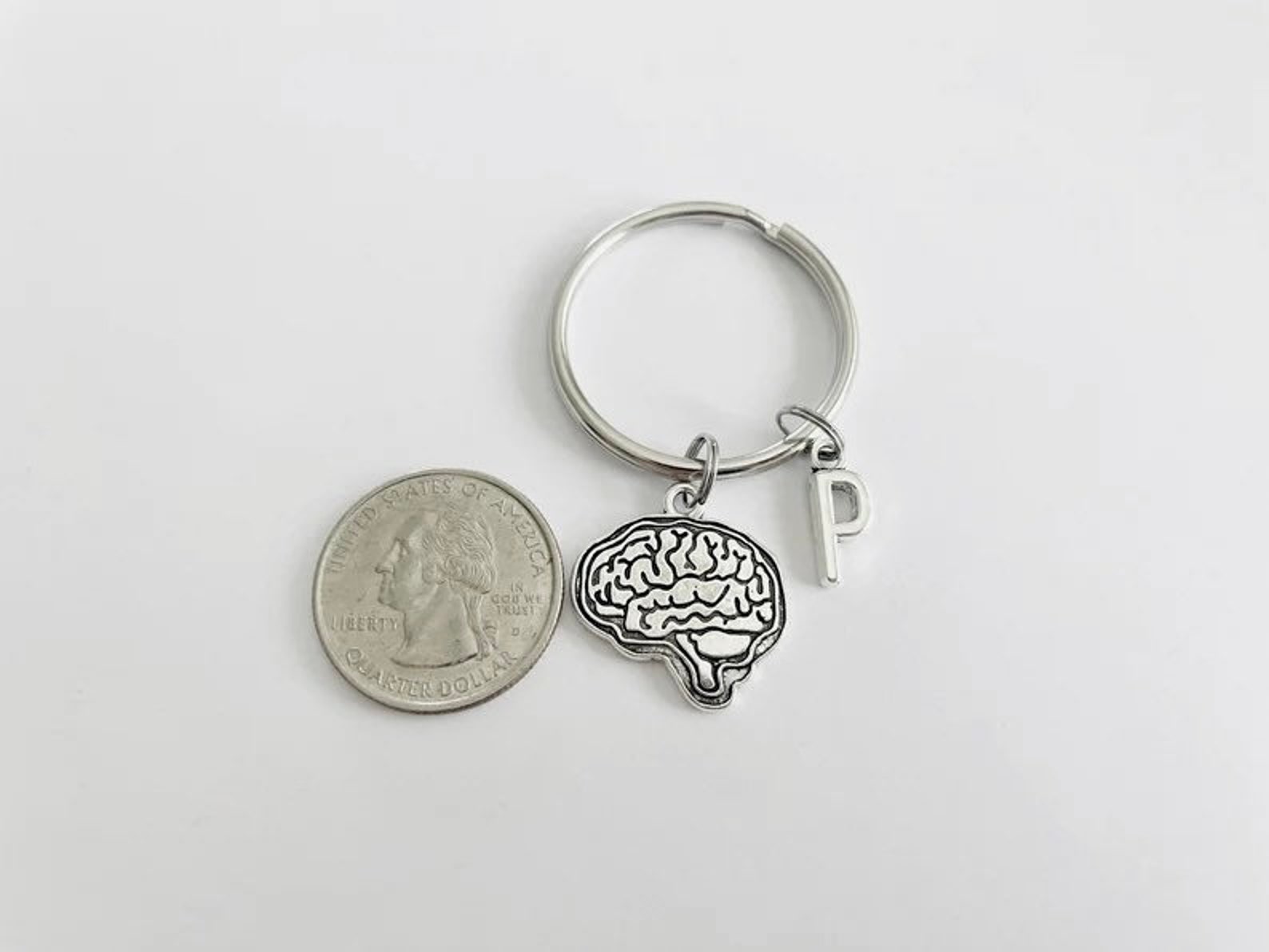 Brain Keychain, Neurology Gift, Anatomy Keychain, Psychology Keychain ...