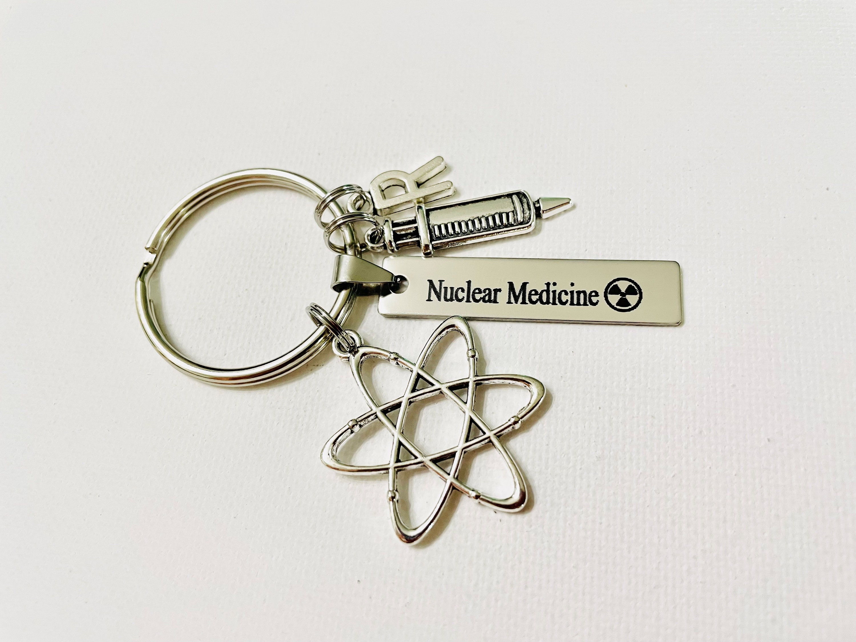 Nuc Med Tech, Nuclear Medicine Keychain, Nuc Med Gift - Etsy