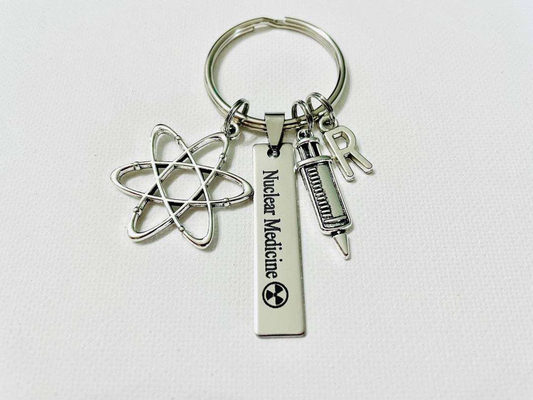 Nuc Med Tech, Nuclear Medicine Keychain, Nuc Med Gift - Etsy