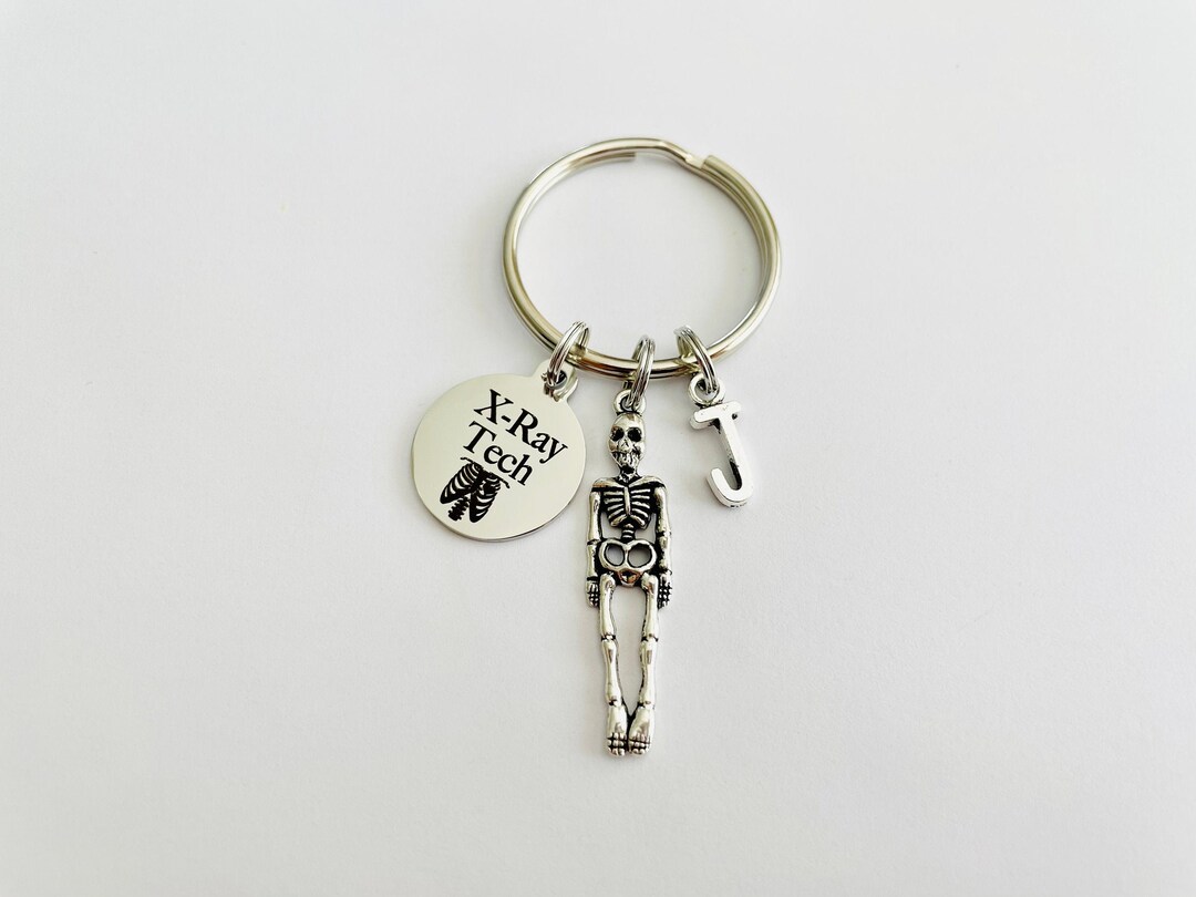 Personalized X Ray Tech Keychain, Radiology Technologist - Etsy