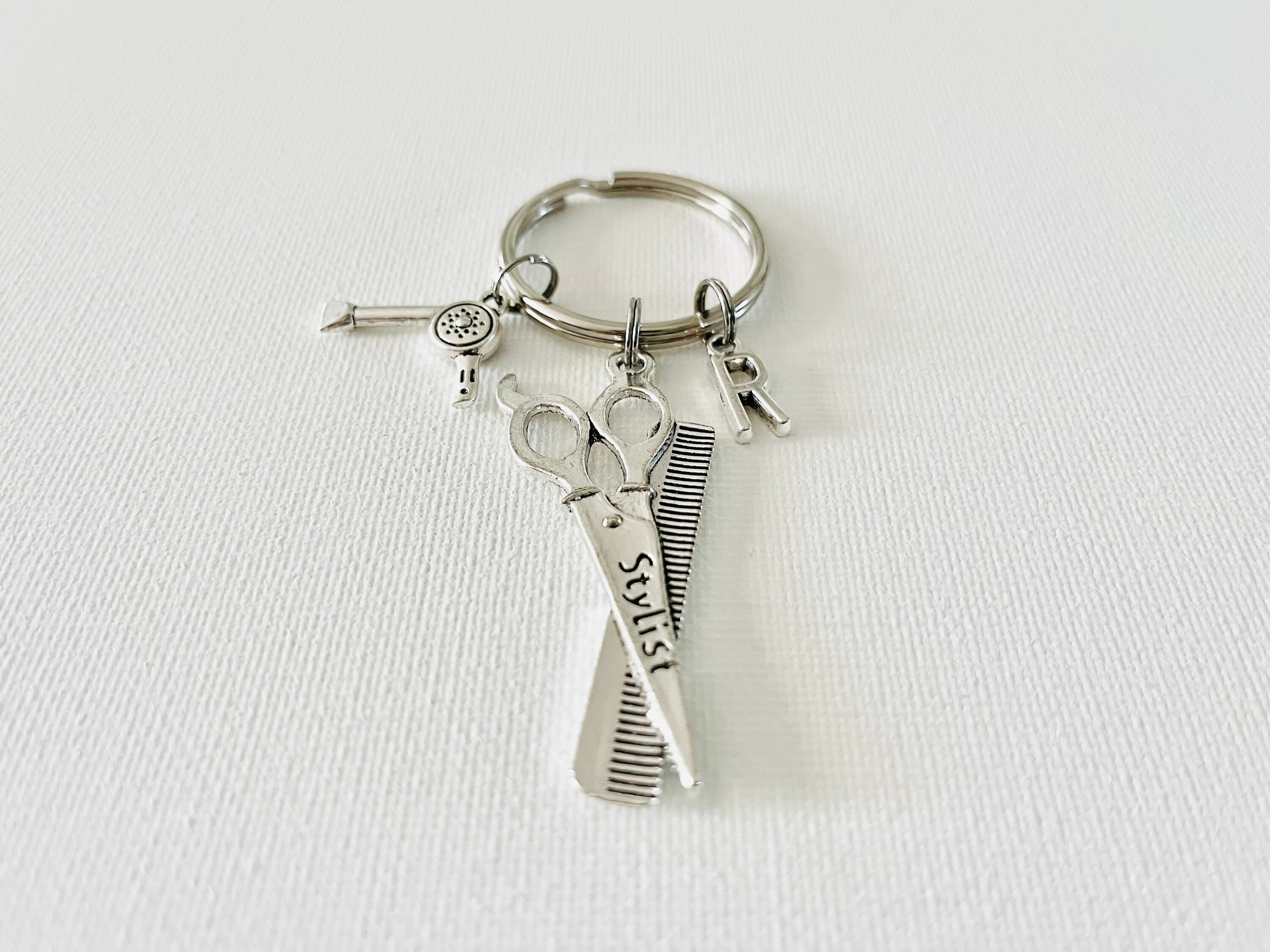 Hair Stylist Keychain Gift for Hairdresser - Etsy