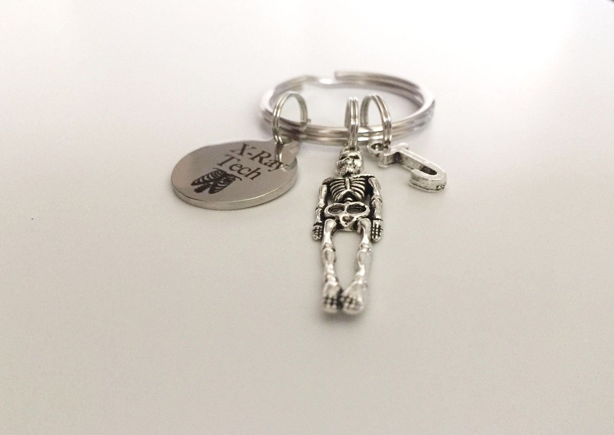 Personalized X Ray Tech Keychain, Radiology Technologist - Etsy