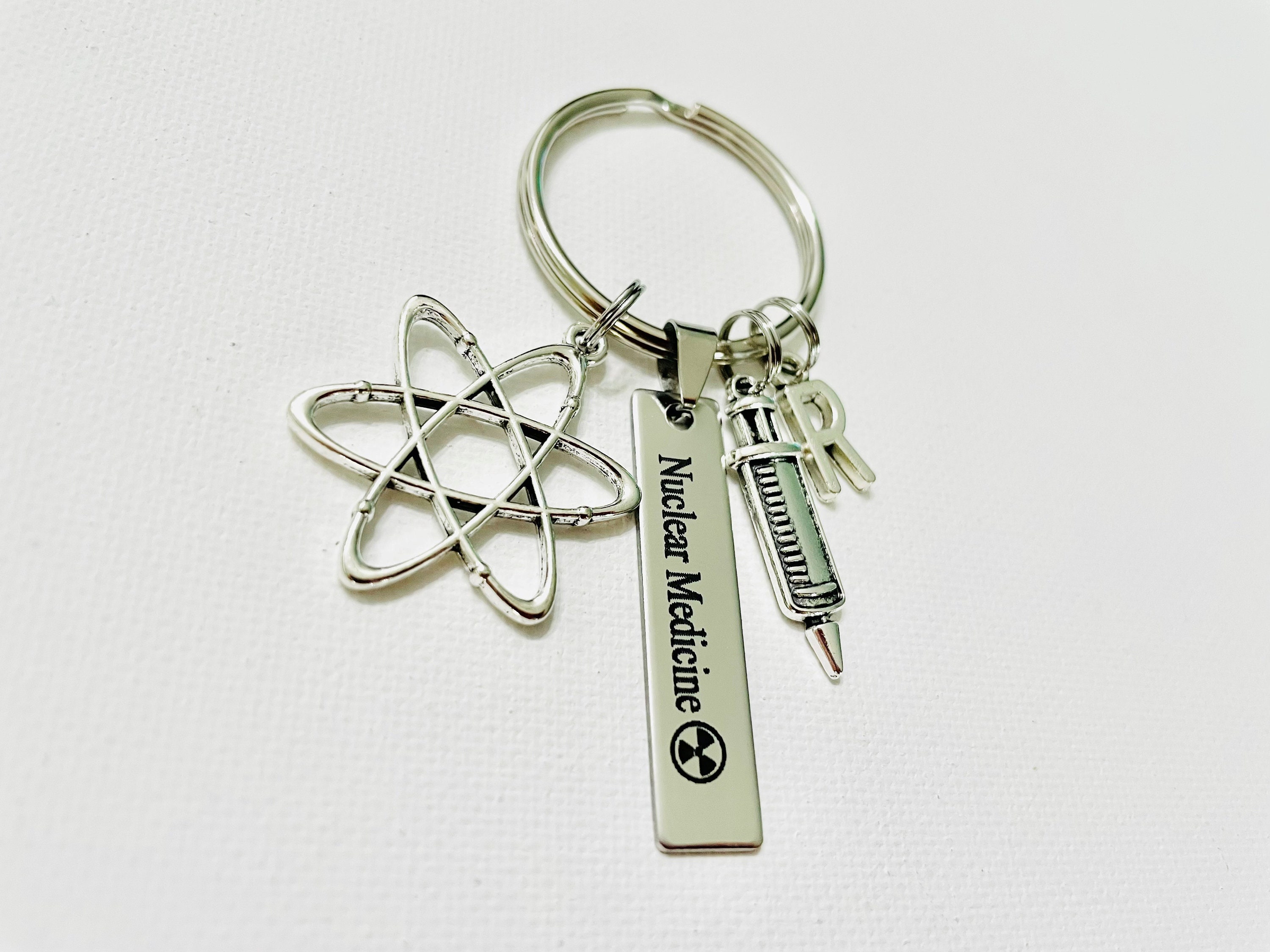 Nuc Med Tech, Nuclear Medicine Keychain, Nuc Med Gift - Etsy