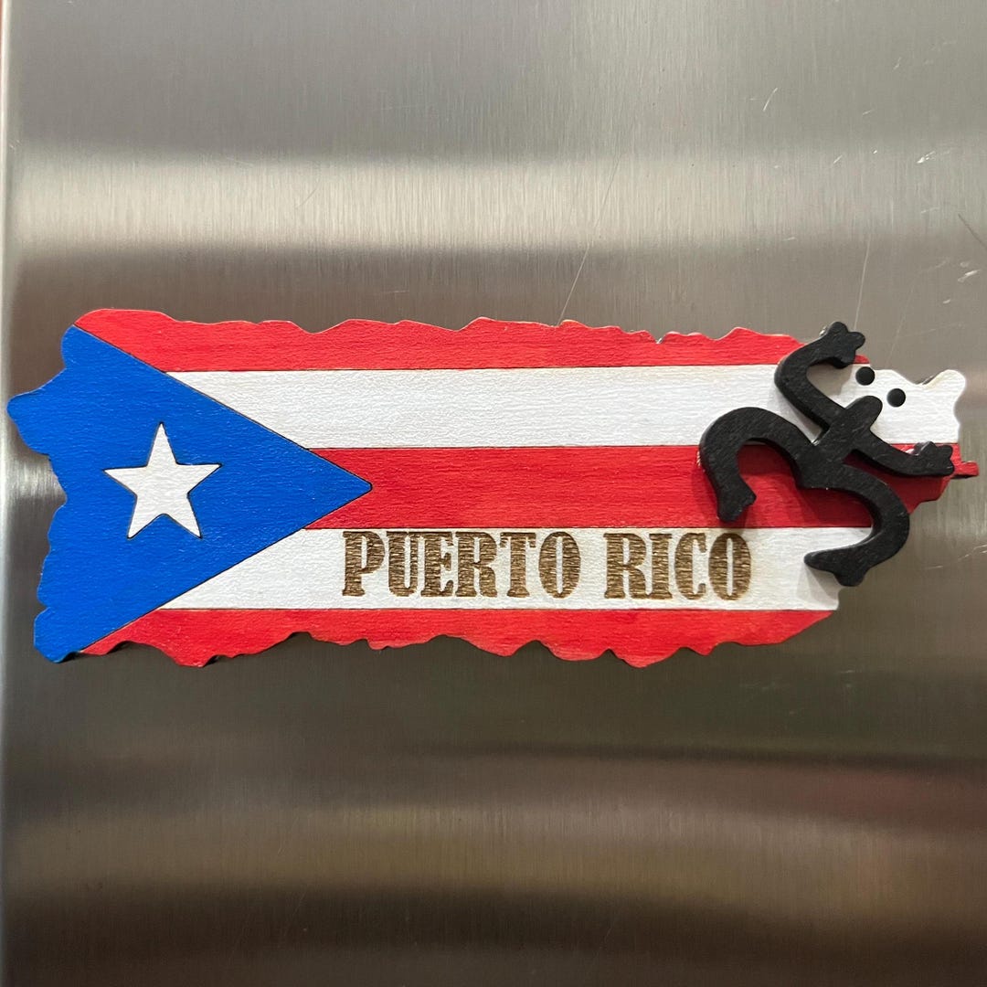 Puerto Rico Magnet, Puerto Rico Souvenirs, Fridge Magnet, Magnets for ...