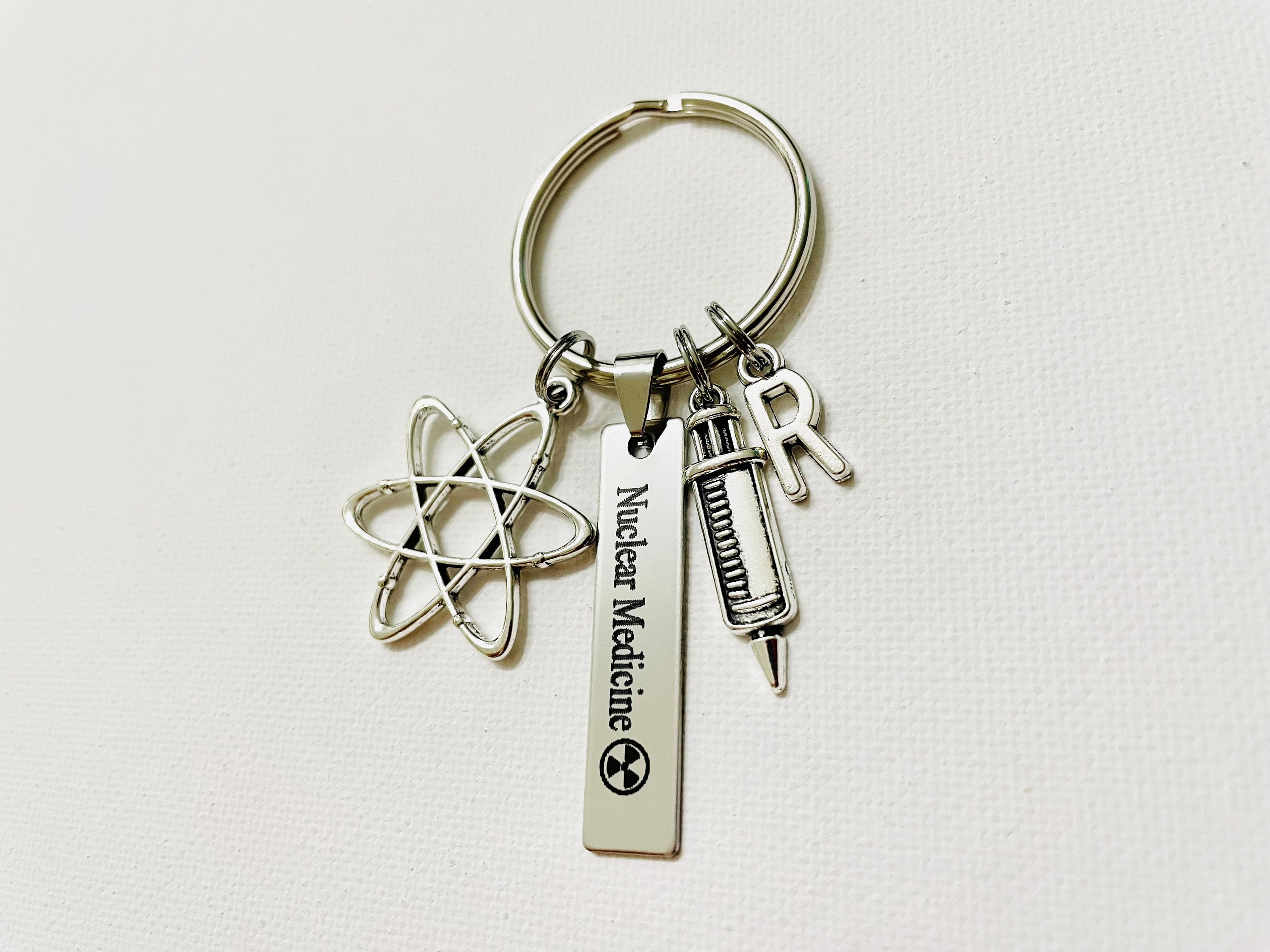 Nuc Med Tech, Nuclear Medicine Keychain, Nuc Med Gift - Etsy