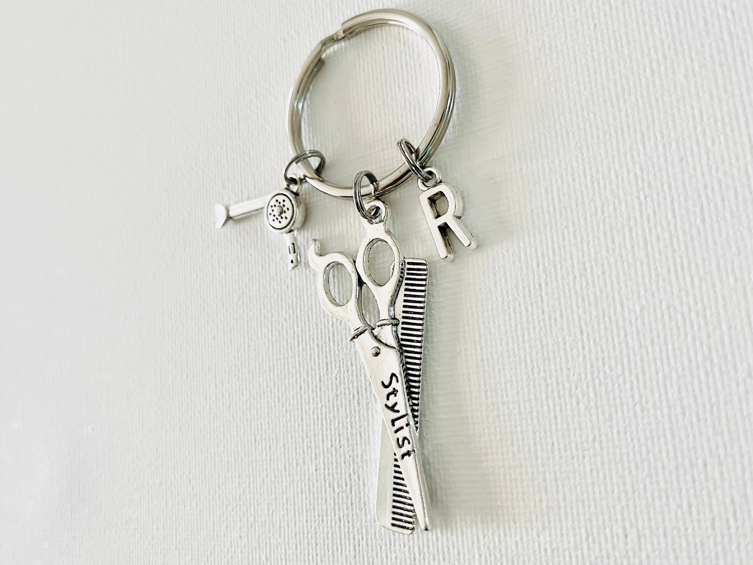 Hair Stylist Keychain Gift for Hairdresser - Etsy