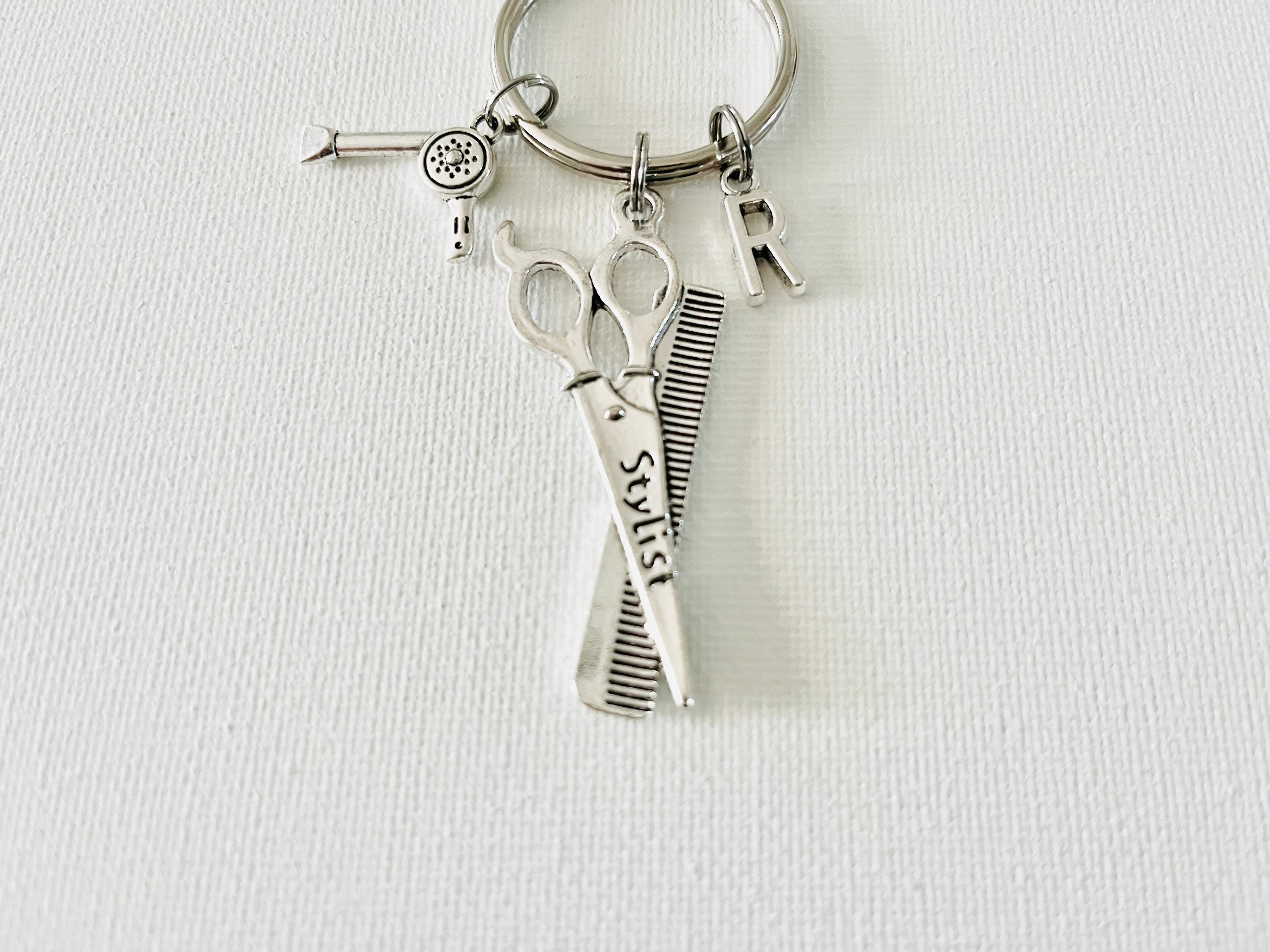 Hair Stylist Keychain Gift for Hairdresser - Etsy