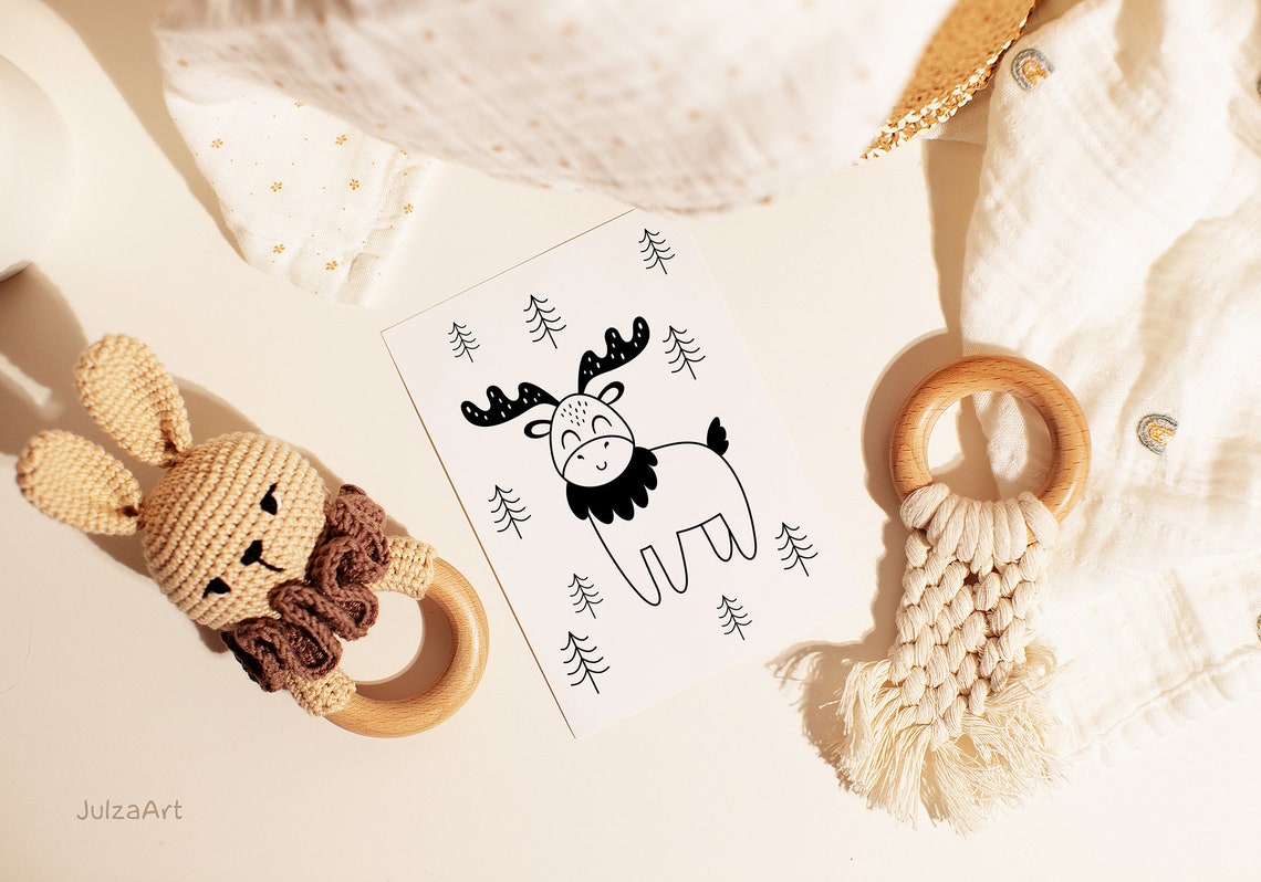 Arctic Animals Clipart Black and White Animals Svg Polar - Etsy