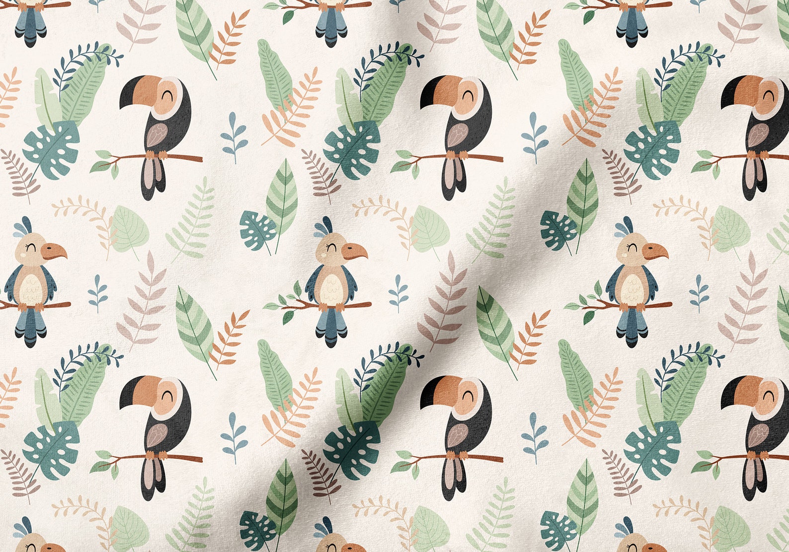 Jungle Seamless Pattern Safari Digital Paper Jungle Animals - Etsy