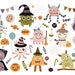 Halloween Clipart, Cute Halloween Monster Svg, Monster Clipart, Kids ...
