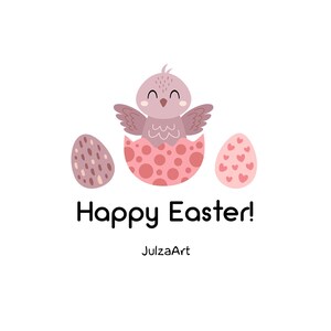 Easter Clipart, Easter Svg, Easter Chicks, Chicken Svg, Happy Easter ...