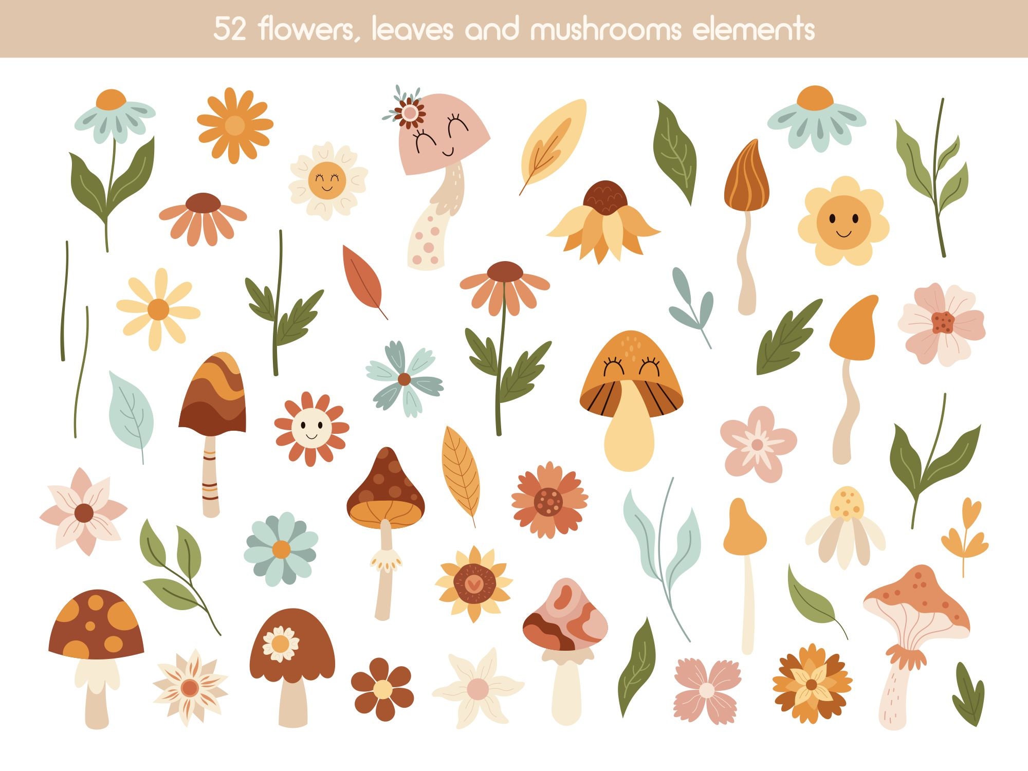 Retro Baby Clipart Groovy Svg Retro Flower Power Boho - Etsy UK