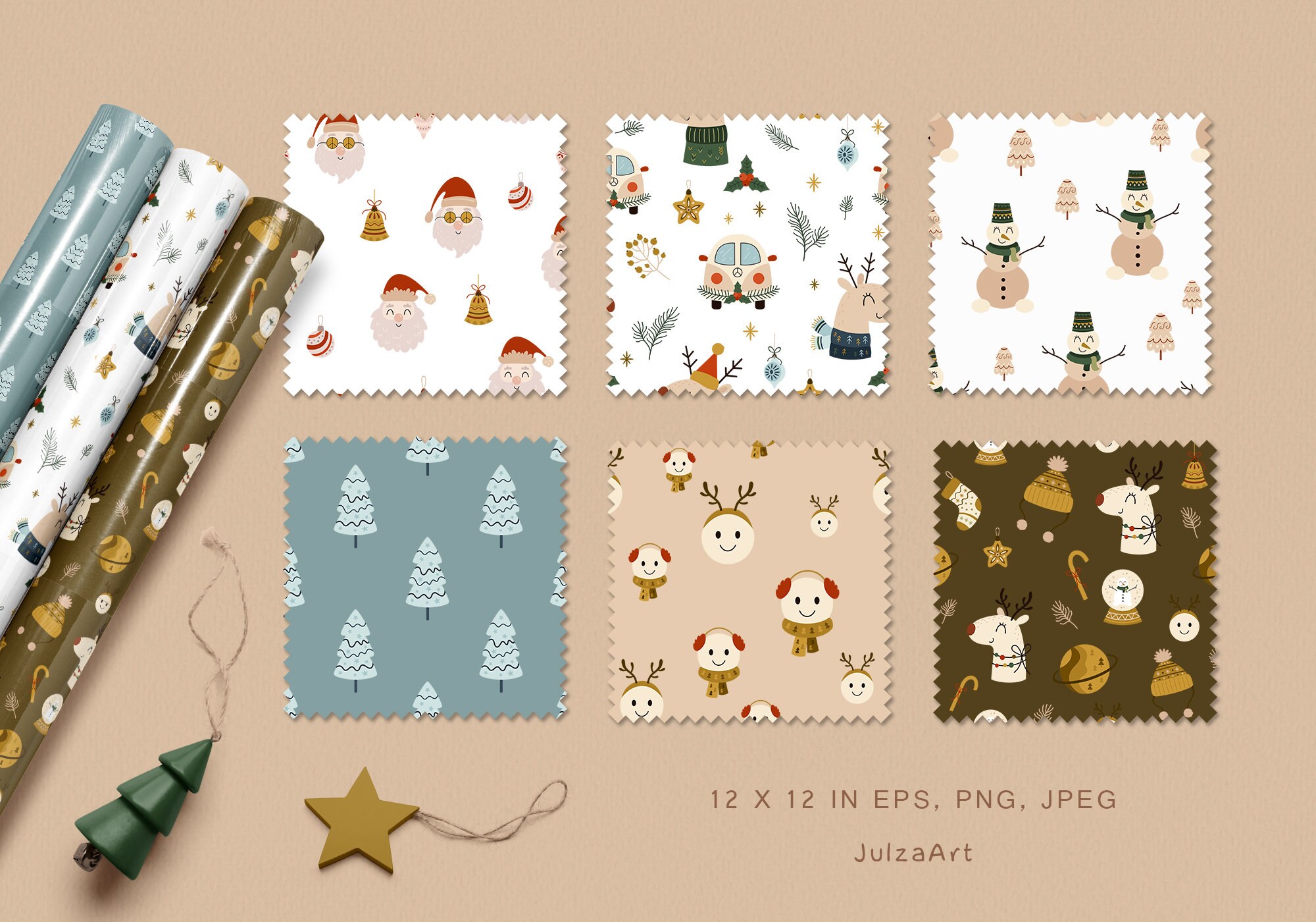 Retro Christmas Clipart Vintage Christmas Svg Christmas - Etsy