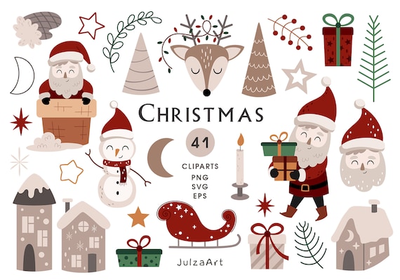 Merry Christmas Images Clip Art