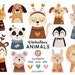 Animal Clipart, Valentines Day Svg, Valentines Clipart, Cute Animal ...