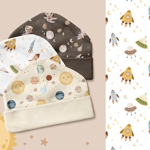 Space Seamless Pattern, Planets Digital Paper, Baby Shower, Astronaut ...