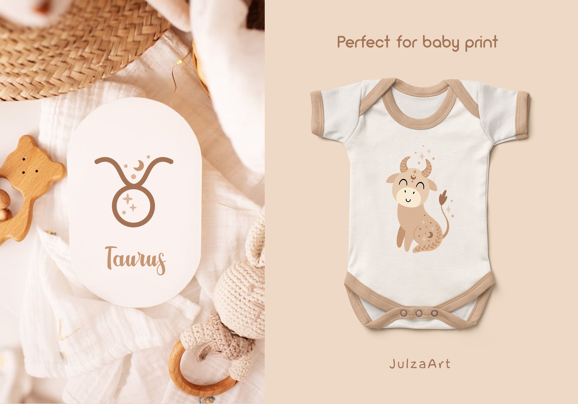 Taurus Zodiac Clipart Taurus Svg Star Zodiac Sign Clip Art - Etsy